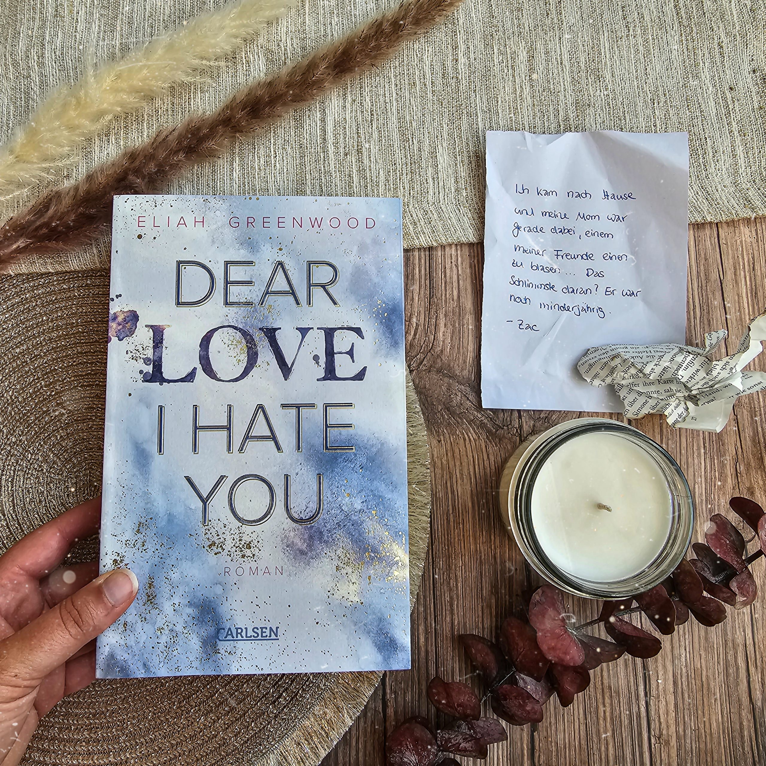 Dear Love, I Hate you - Eliah Greenwood - Seductive Books